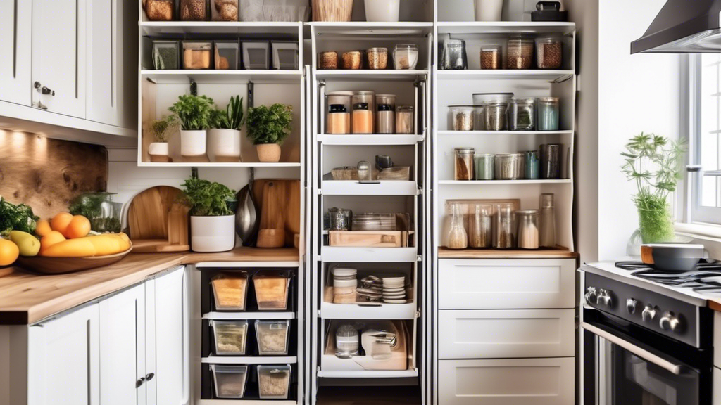 Maximize Kitchen Space: Smart Storage Solutions with Cabinet Shelf Rac ...