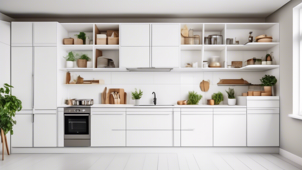 White Cabinet Storage Solutions – Preneer