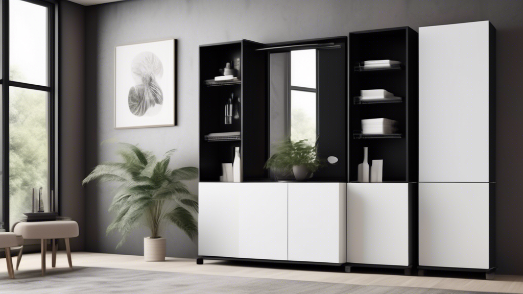 Black Cabinet Storage: Elegance and Functionality – Preneer