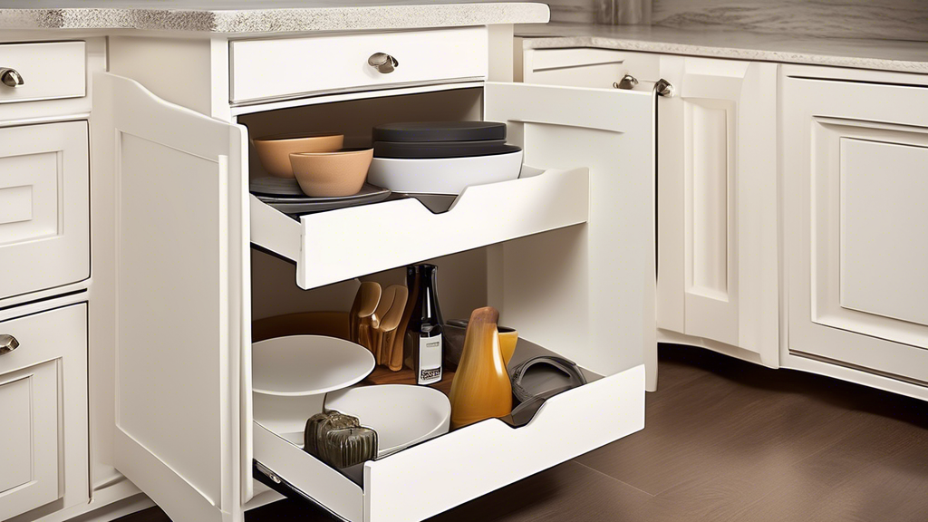 10-Inch Opening Blind Corner Cabinet Organizer – Preneer