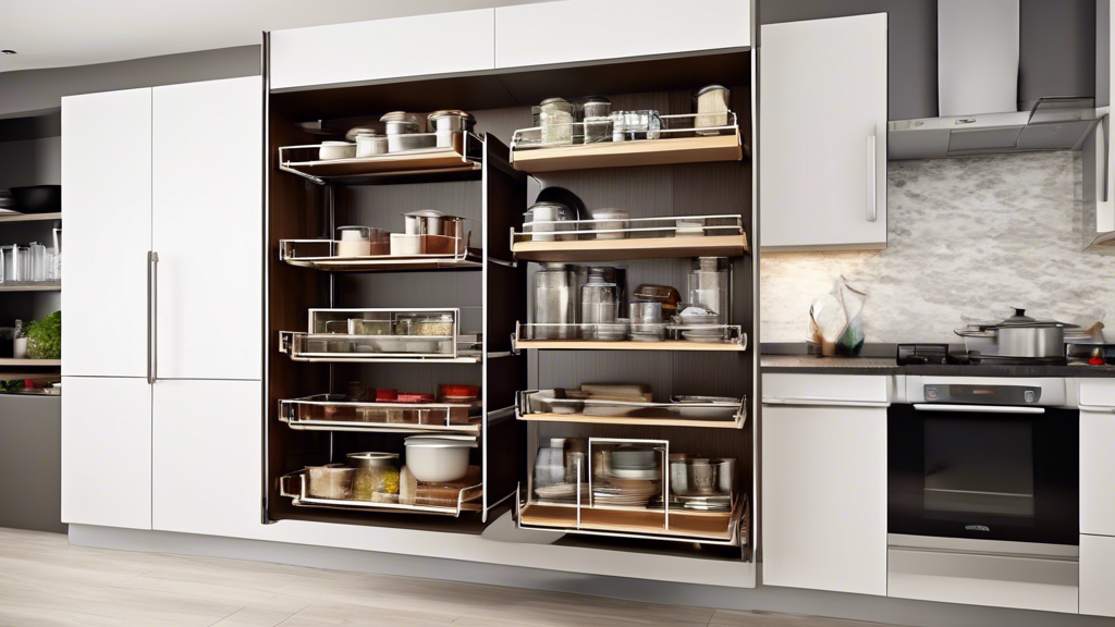 Pull-Out Cabinet Racks: Space-Saving Solutions – Preneer